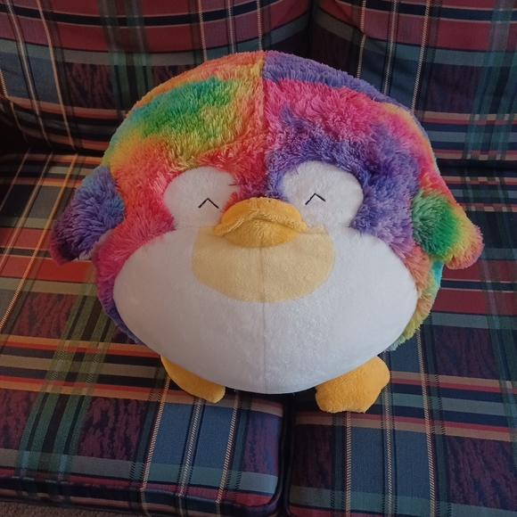 squishbale | Toys | Squishable Prism Rainbow Penguin Tie Die Plush Stuffed Animal | Poshmark
